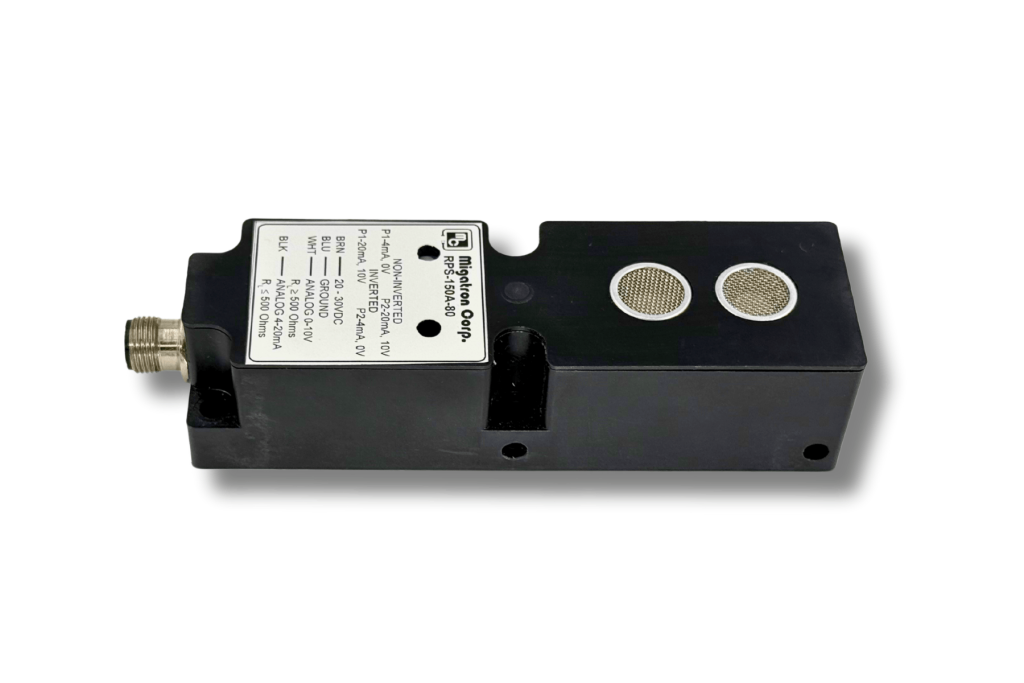RPS-150A Wide Beam Ultrasonic Sensor | Ultrasonic Sensors | Migatron Corp.