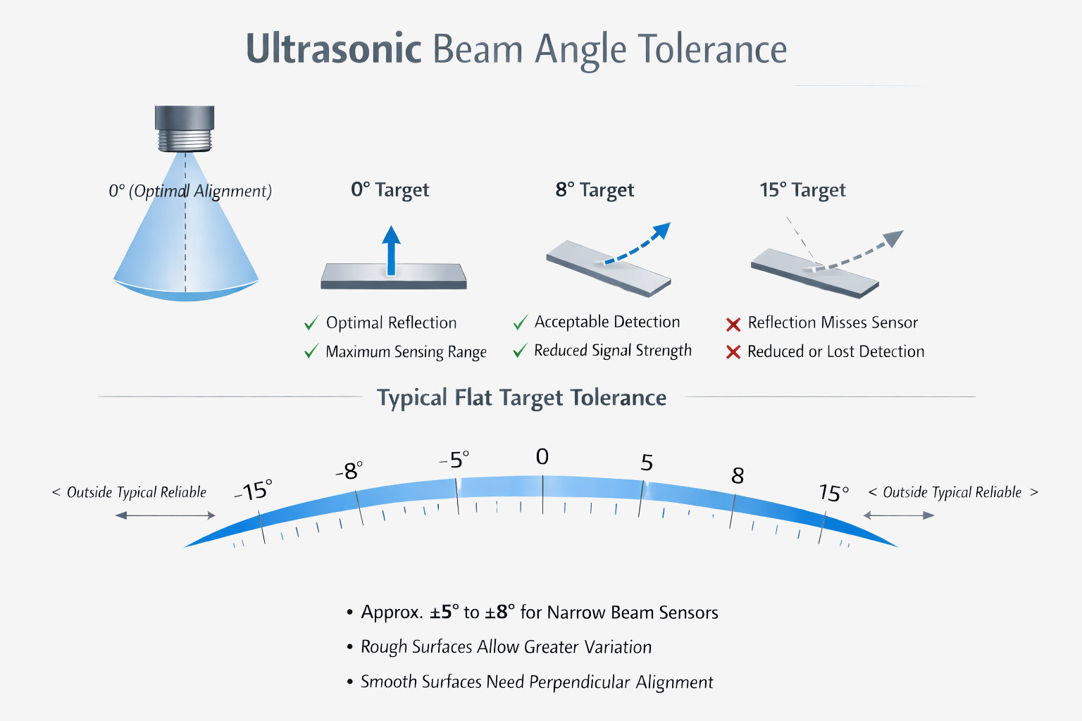 Ultrasonic Sensor Beam Angle and Target Alignment: A Design Guide for ...