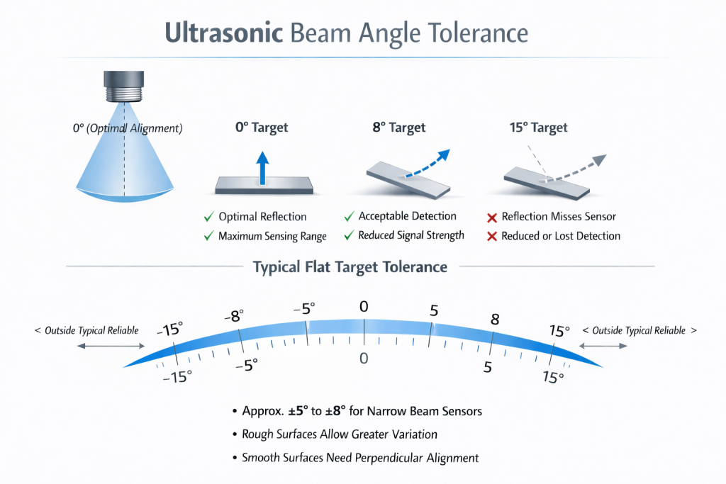 Ultrasonic Sensor Beam Angle and Target Alignment: A Design Guide for ...